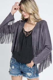Vocal Fringe Jacket Suede Lightweight Several Colors to choose from ...